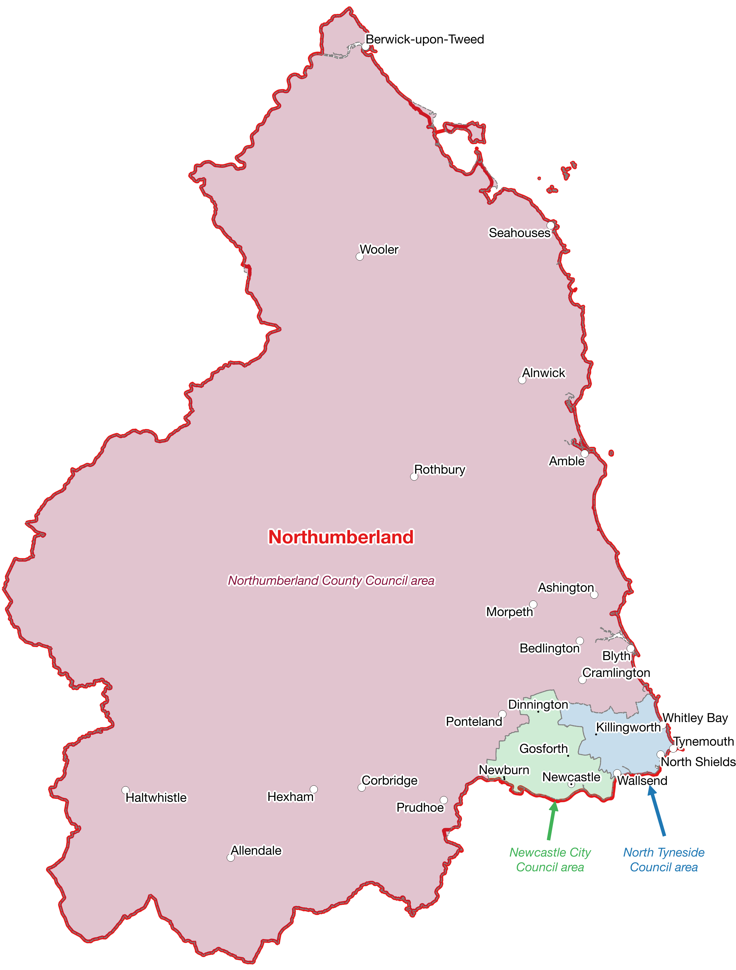 Northumberland A County Portrait Association Of British Counties