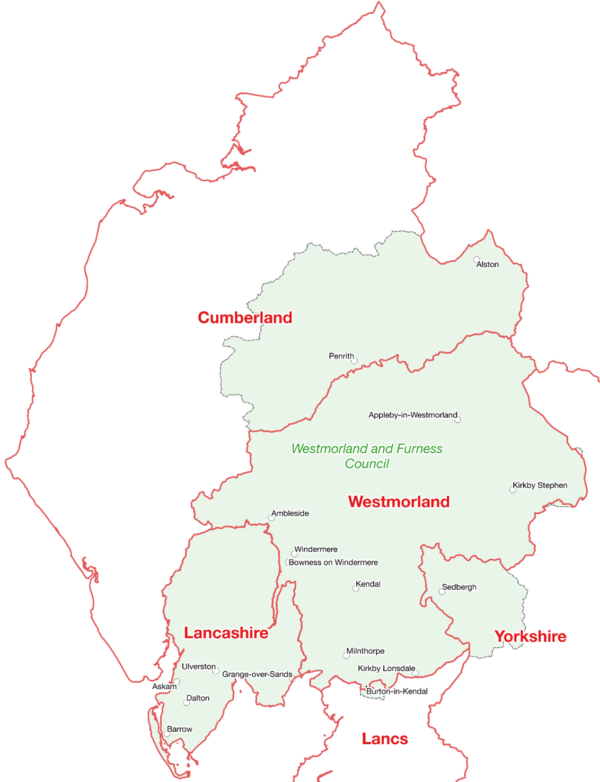 Celebrating the Historic Counties: Westmorland and Furness Council ...